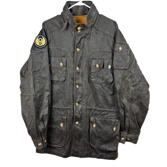 Orvis | Jackets & Coats | Orvis Mens Medium Waxed Multi Pocket Patch ...